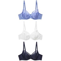 next BH Damen Gr&ouml;&szlig;e 80 hellblau / schwarz / wei&szlig;