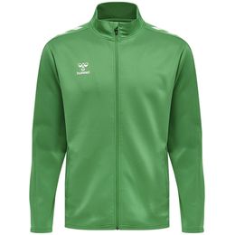 Hummel Sportsweatjacke Herren Gr&ouml;&szlig;e S grasgr&uuml;n / wei&szlig;