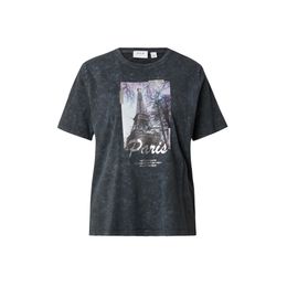 Vila T-Shirt 'VIAULA' Damen Gr&ouml;&szlig;e XXL hellblau / dunkelgrau / lila / schwarz