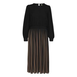 Culture Kleid 'Carly' Damen Gr&ouml;&szlig;e 44 braun / schwarz Winterkleid