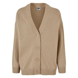 Urban Classics Strickjacke Damen Gr&ouml;&szlig;e 4XL sand