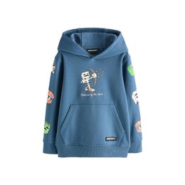 next Sweatshirt Jungen Gr&ouml;&szlig;e 152 blau / mischfarben