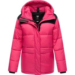 Ragwear Jacke 'Wikesh' Damen Gr&ouml;&szlig;e 6XL magenta / schwarz Winterjacke