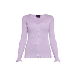 NAEMI Strickjacke Damen Gr&ouml;&szlig;e M lavendel