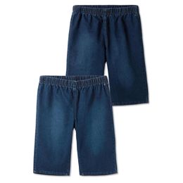 sheego Shorts Damen Gr&ouml;&szlig;e 34 blue denim