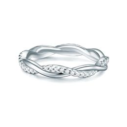 Trilani Ring Damen Gr&ouml;&szlig;e 63 silber / transparent