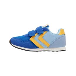 Hummel Sneaker 'Reflex Double Multi' Jungen Gr&ouml;&szlig;e 34 royalblau / hellblau / goldgelb