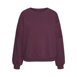 Vivance Sweatshirt Damen Gr&ouml;&szlig;e XS aubergine