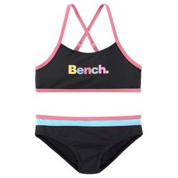 Bench Bikini M&auml;dchen Gr&ouml;&szlig;e 146/152 hellblau / gelb / hellpink / schwarz