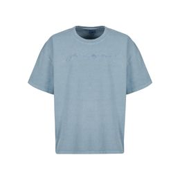 Karl Kani Shirt 'Autograph' Herren Gr&ouml;&szlig;e M hellblau