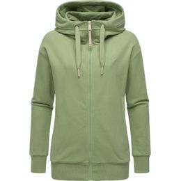 Ragwear Sweatjacke 'Yodis' Damen Gr&ouml;&szlig;e XL kiwi