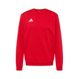 adidas Performance Sportsweatshirt 'Entrada 22' Herren Gr&ouml;&szlig;e XXL rot / wei&szlig;