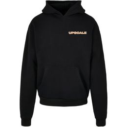 MT Upscale Sweatshirt 'Sad Boy' Herren Gr&ouml;&szlig;e XXL gr&uuml;n / hellorange / schwarz