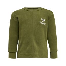 Hummel Funktionsshirt Jungen Gr&ouml;&szlig;e 86 oliv / wei&szlig;