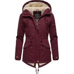 Marikoo Winterparka 'Manolya' Damen Gr&ouml;&szlig;e M weinrot