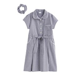 next Kleid M&auml;dchen Gr&ouml;&szlig;e 98 navy / wei&szlig;