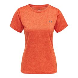 Newline Sportshirt Damen Gr&ouml;&szlig;e M grau / orange