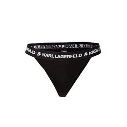 K by KARL LAGERFELD Karl Lagerfeld Slip Damen Gr&ouml;&szlig;e XS schwarz / wei&szlig;