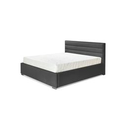 M&ouml;bel Kraft Polsterbett mit Bettkasten schwarz Ma&szlig;e (cm): B: 120 H: 110 &raquo; M&ouml;bel Kraft