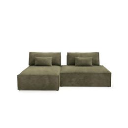 M&ouml;bel Kraft Ecksofa modular Lucca gr&uuml;n Ma&szlig;e (cm): B: 236 H: 82 &raquo; M&ouml;bel Kraft