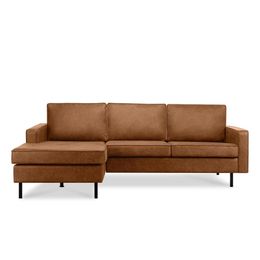 KONSIMO Ecksofa Invia braun Ma&szlig;e (cm): B: 234 H: 87 &raquo; M&ouml;bel Kraft