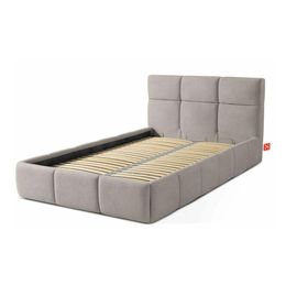 KONSIMO Polsterbett grau Ma&szlig;e (cm): B: 136 H: 96 &raquo; M&ouml;bel Kraft
