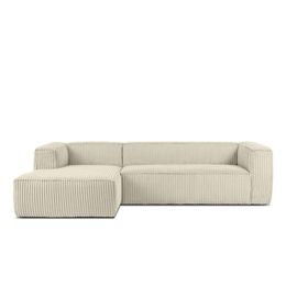 KONSIMO Ecksofa Ferox creme Ma&szlig;e (cm): B: 305 H: 73 &raquo; M&ouml;bel Kraft