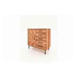 M&ouml;bel Kraft Highboard holzfarben Ma&szlig;e (cm): B: 97 H: 95 &raquo; M&ouml;bel Kraft