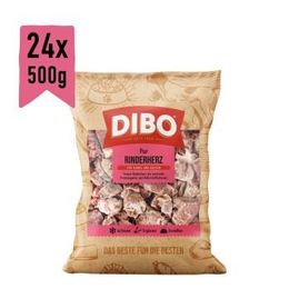 DIBO Frostfutter Rinderherz 24x500 g