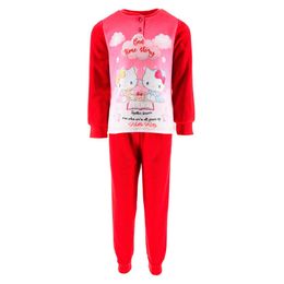 Hello Kitty Pyjama "Hello Kitty" in Rot - 50% | Gr&ouml;&szlig;e 98 | Kinder-waesche