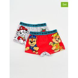 Disney Paw Patrol 2er-Set: Boxershorts in Rot/ Grau - 66% | Gr&ouml;&szlig;e 98/104 | Kinder-waesche