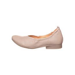 Think! Leder-Ballerinas in Beige - 48% | Gr&ouml;&szlig;e 40 | Damen-ballerinas
