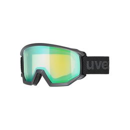 Uvex Ski-/ Snowboardbrille "Athletic FM" in Gr&uuml;n/ Schwarz - 34% | Damen-outdoor-ausruestung