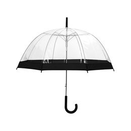 Susino Stockschirm in Transparent/ Schwarz - &Oslash; 84 cm - 52% | Damen-regenschirme