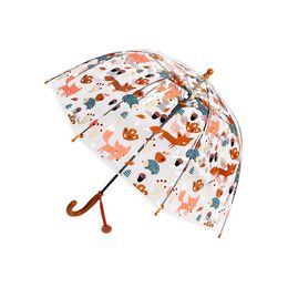 Le Monde du Parapluie Kinderschirm "Fox" in Transparent/ Bunt - &Oslash; 70 cm - 60% | Kinder-regenschirme