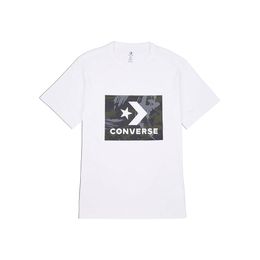 Converse Shirt in Wei&szlig; - 46% | Gr&ouml;&szlig;e S | Herren-plussize