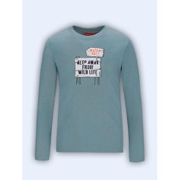 Tygo & Vito Longsleeve "Max" in Hellblau - 41% | Gr&ouml;&szlig;e 134/140 | Kinder-longsleeves