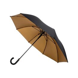 Impliva Stockschirm in Schwarz/ Gold - &Oslash; 120 cm - 52% | Damen-regenschirme