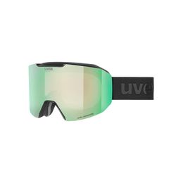 Uvex Ski-/ Snowboardbrille "Evidnt ATTRACT V" in Gr&uuml;n/ Schwarz - 41% | Damen-outdoor-ausruestung