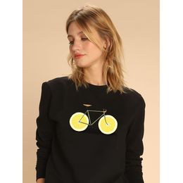 WOOOP Sweatshirt "Zest" in Schwarz - 56% | Gr&ouml;&szlig;e XS | Damen-sweatshirts-jacken