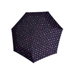 Doppler Taschenschirm in Dunkelblau/ Rosa - &Oslash; 89 cm - 60% | Damen-regenschirme