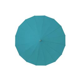Le Monde du Parapluie Stockschirm in Blau/ Gr&uuml;n - &Oslash; 106 cm - 63% | Damen-regenschirme