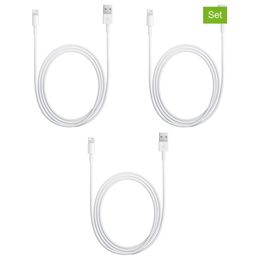 SWEET ACCESS 3er-Set: Lightning-Kabel in Wei&szlig; - (L)100 cm - 69% | Technikzubehoer