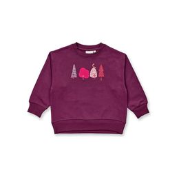 Sense Organics Sweatshirt "Dari" in Aubergine - 48% | Gr&ouml;&szlig;e 110 | Kinder-sweatshirts-jacken
