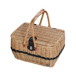 Cilio Picknick-Korb "Idro" in Hellbraun - (B)40 x (H)28 cm - 46% | Damen-outdoor-ausruestung