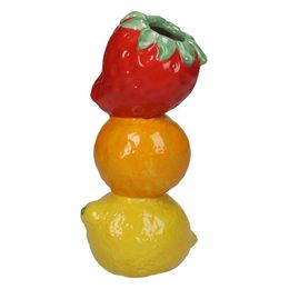 Kersten Vase ''Fruits'' in Rot/ Orange/ Gelb - (B)10 x (H)20 x (T)8 cm - 26% | Kerzen-vasen
