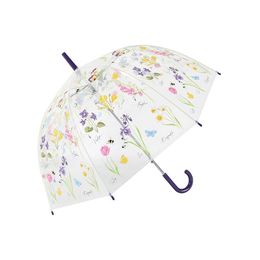 Susino Stockschirm "Floral" in Transparent/ Bunt - &Oslash; 85 cm - 61% | Damen-regenschirme