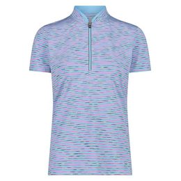 CMP Fahrradtrikot in Hellblau/ Rosa - 52% | Gr&ouml;&szlig;e 36 | Damen-outdoor-tops-shirts