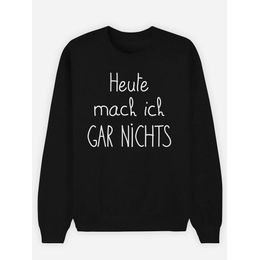 WOOOP Sweatshirt in Schwarz - 61% | Gr&ouml;&szlig;e M | Damen-sweatshirts-jacken