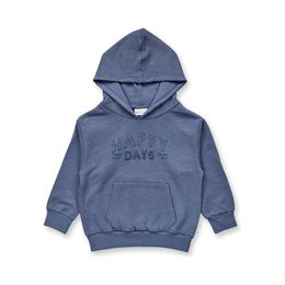 Sense Organics Hoodie "Manou" in Blau - 45% | Gr&ouml;&szlig;e 116 | Kinder-sweatshirts-jacken